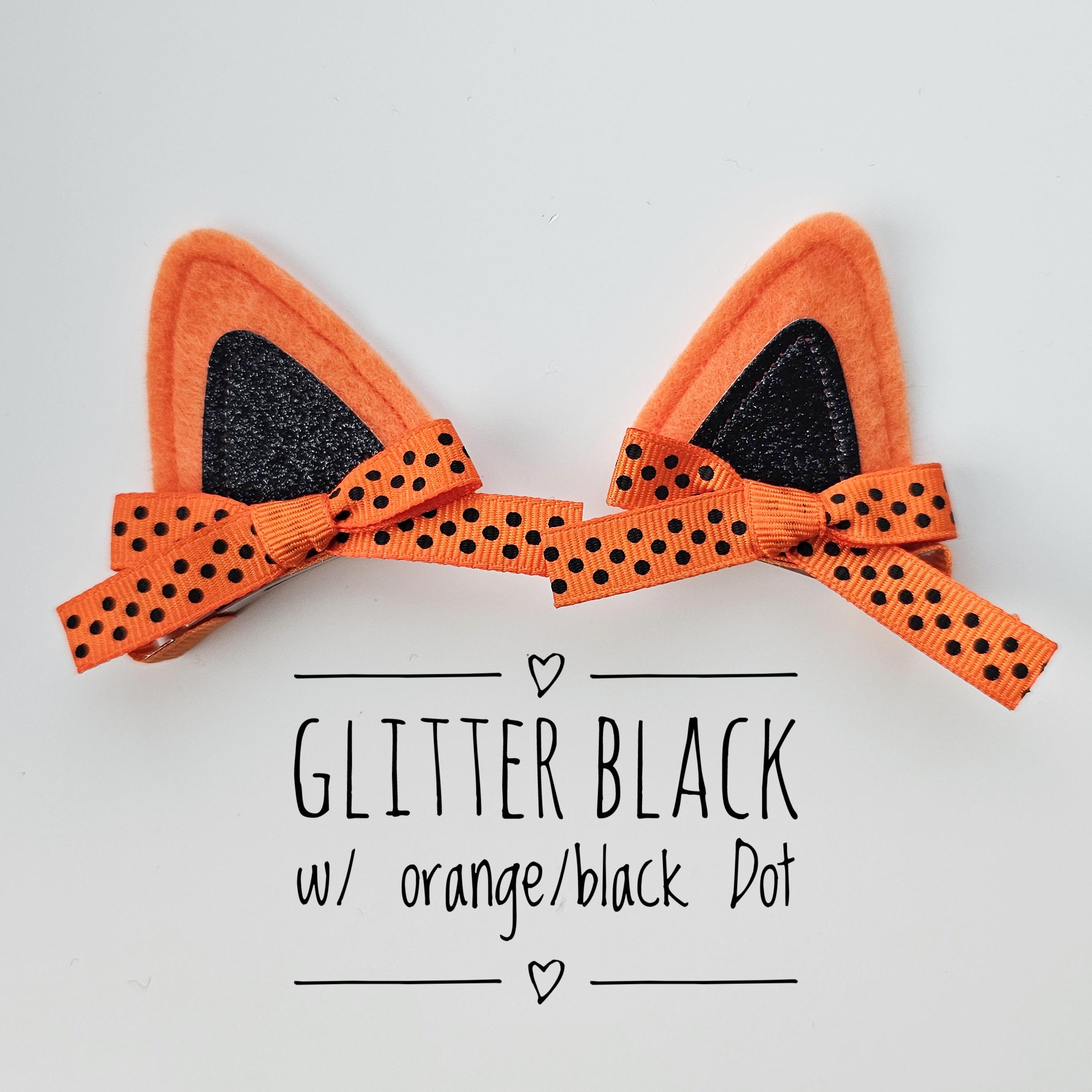 Orange Cat Ears or Dog Ears Halloween Costumes Dress up Customizable ...