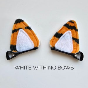 Tiger Costume Tiger Ears Hair Clips for Tiger Halloween Costumes Dress ...