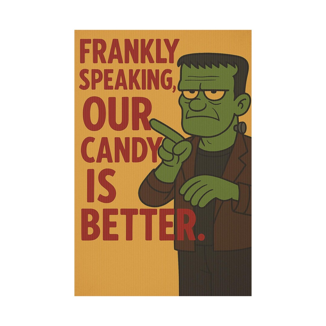Frankenstein Halloween Yard Sign: Spooky Lawn Decor - Etsy