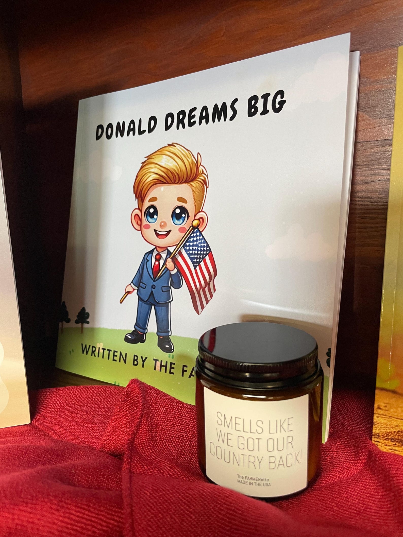 Donald Dreams Big Book for Kids #bedtime Story #childrensbook #trump # ...