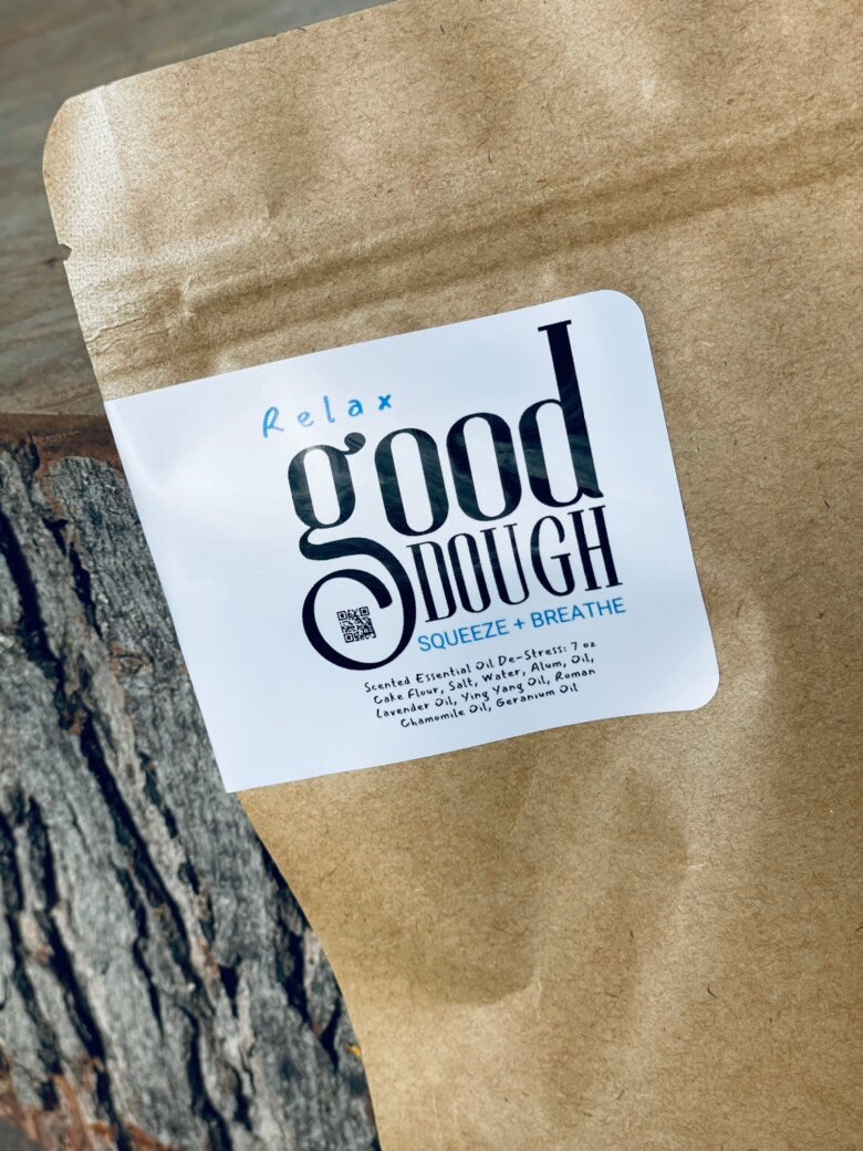 RELAX Good Dough: Squeeze Breathe Aromatherapy, Anxiety, Stress Ball ...
