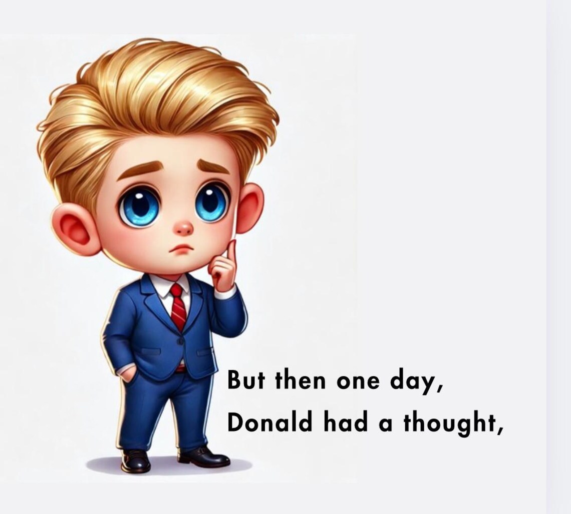 Donald Dreams Big Book for Kids #bedtime Story #childrensbook #trump # ...