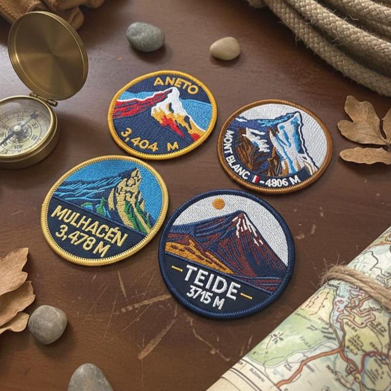 Mountain Treking Patch - Etsy UK