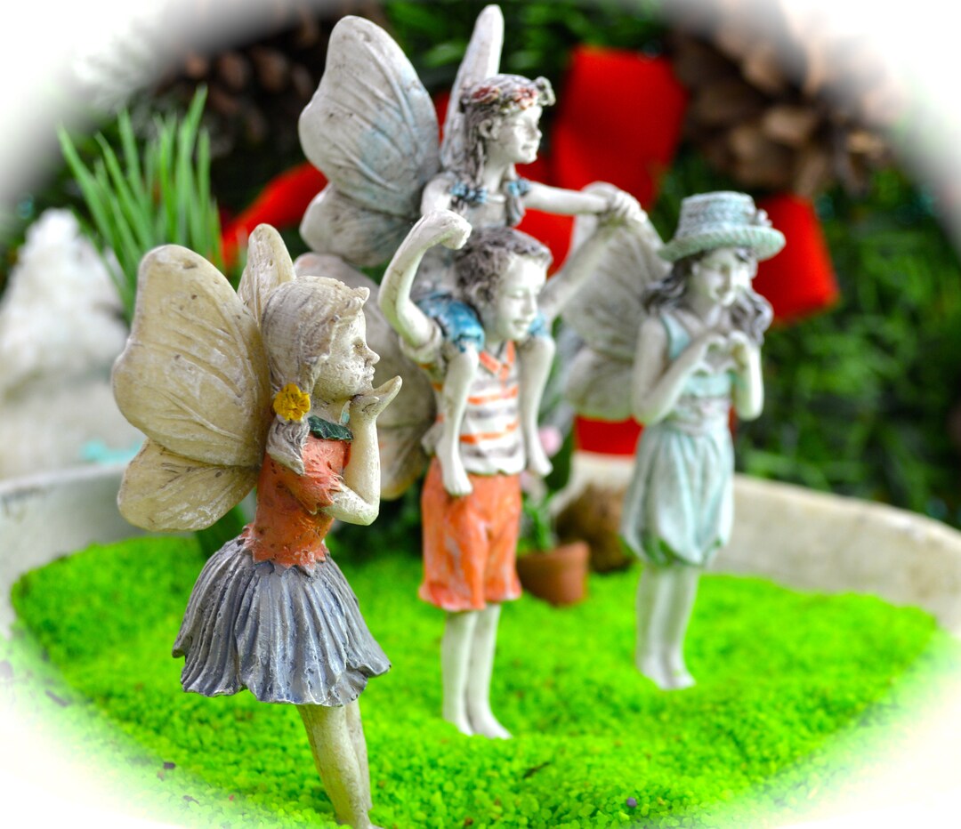 Miniature Fairy Choice – 3" Standing Fairy for Fairy Garden, Dollhouse ...