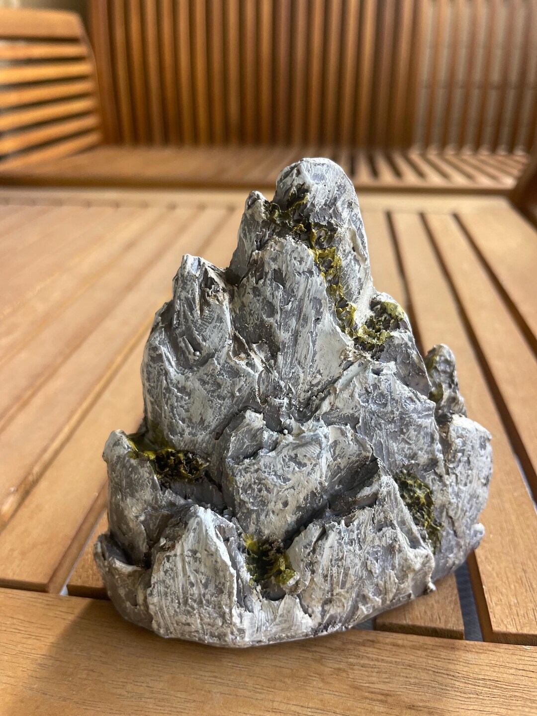 Miniature Mountain Range – Resin Fairy Garden Landscape Piece – 4.25 ...
