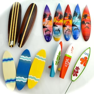 Miniature Surfboard for Fairy Gardens, Terrariums, or Beach Scenes ...