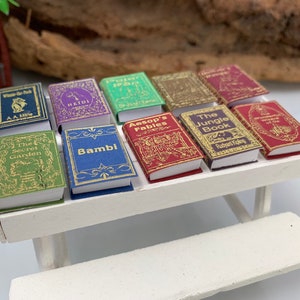 Miniature Children's Classic Books ~ Dollhouse Books ~ 1 Book Choice ...