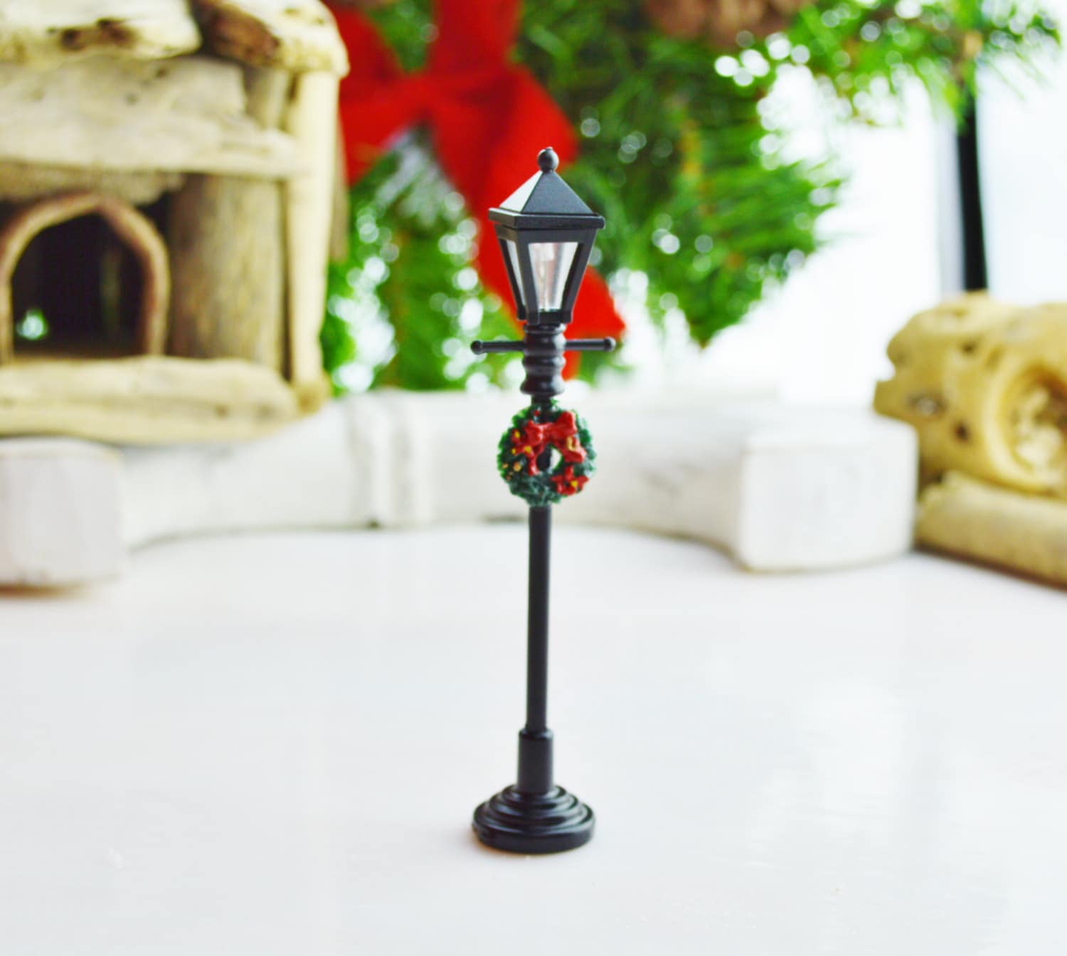 Miniature Prop Street Lamps Ho Led Lights 12 PCS Miniature Street