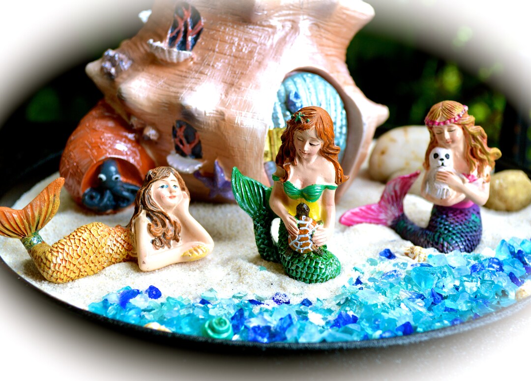 Little Mermaid Figurine ~ 3 Different Mermaids to Choose From ...