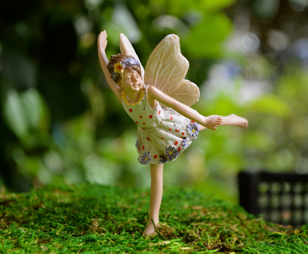 Dancing Fairy Figurine ~ Fairy Garden Miniatures ~ 1 Fairy Miniature ...