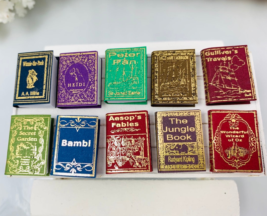 Miniature Children's Classic Books ~ Dollhouse Books ~ 1 Book Choice ...