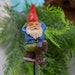 Miniature Gnome Napping With 2.5" Pick ~ Garden Gnomes ~ Miniatures ...