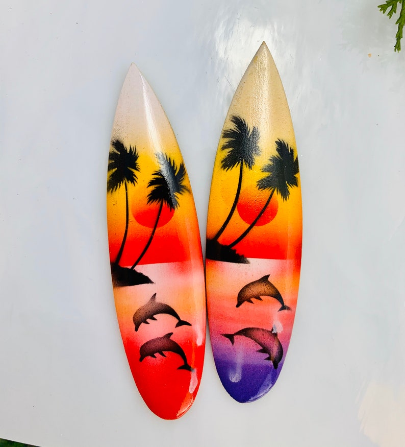 Miniature Surfboard for Fairy Gardens, Terrariums, or Beach Scenes ...