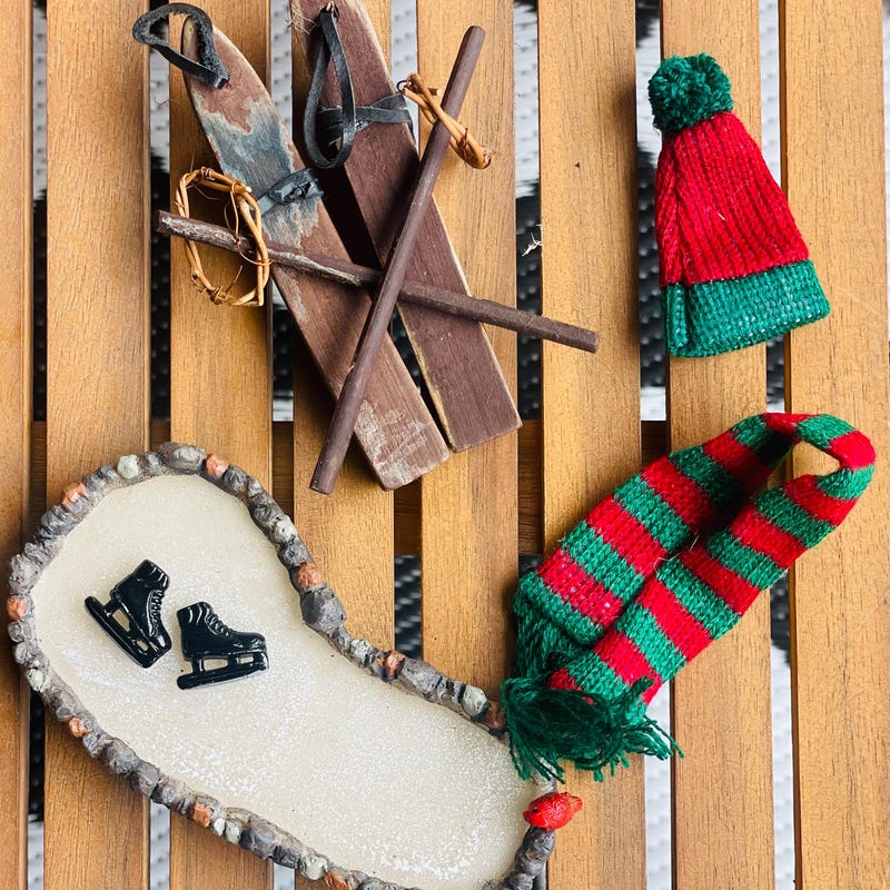 Miniature Frozen Pond - Etsy