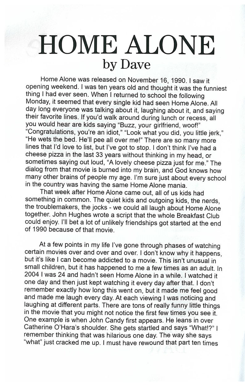 Home Alone - Etsy