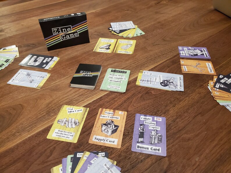 Zine Game - Etsy