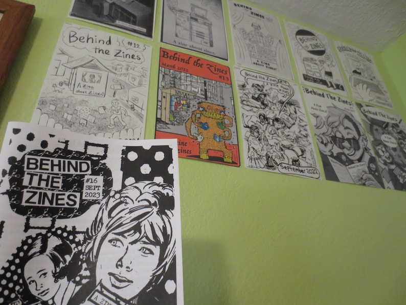 Behind the Zines 16 - Etsy