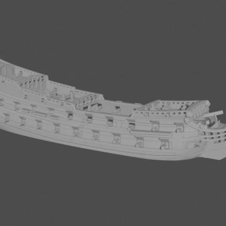 Dutch 50-gun Ship-of-the-line (turner Miniatures) - Etsy UK