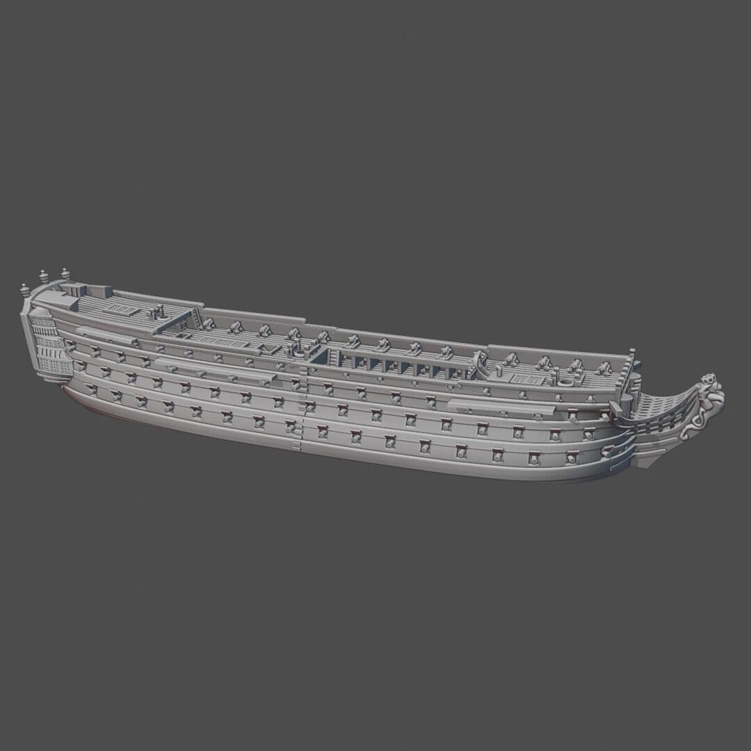Spanish 1st Rate Santísima Trinidad (140 Guns), 1769-1805 - Etsy