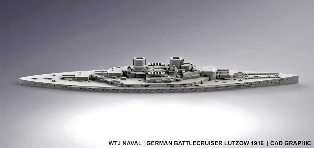 Lutzow German WWI Ship - Etsy