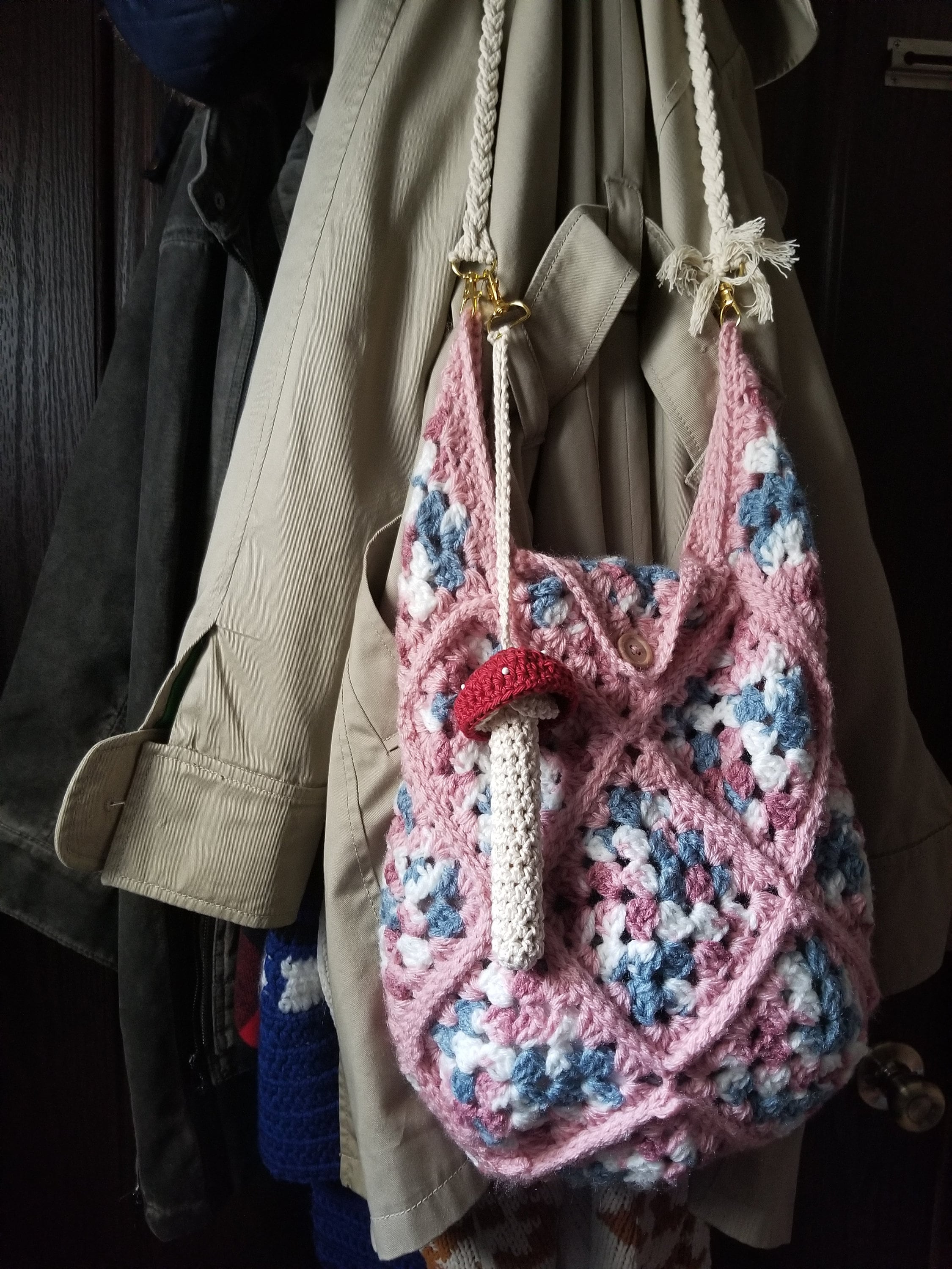 Mushroom Vape Pen Holder, Crochet Mushroom Vape Pouch, Vape Purse, Vape ...