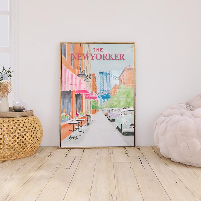 The New Yorker Poster - Etsy