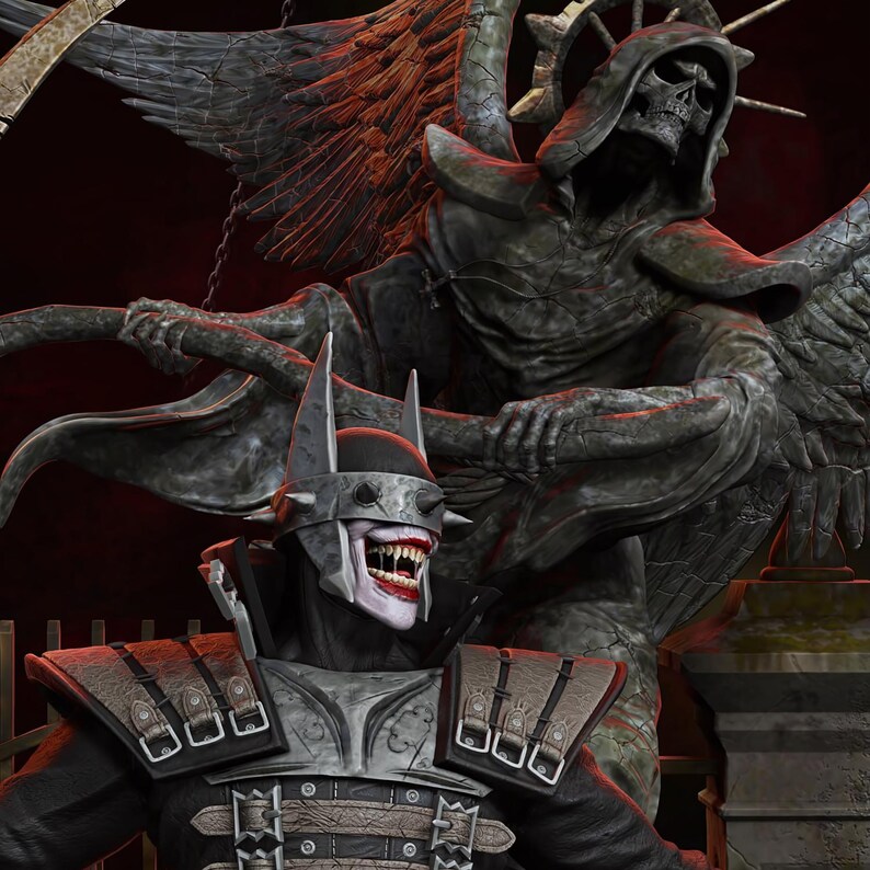 Batman Who Laughs – Fanart 3D STL Print File | Dark Multiverse Statue ...