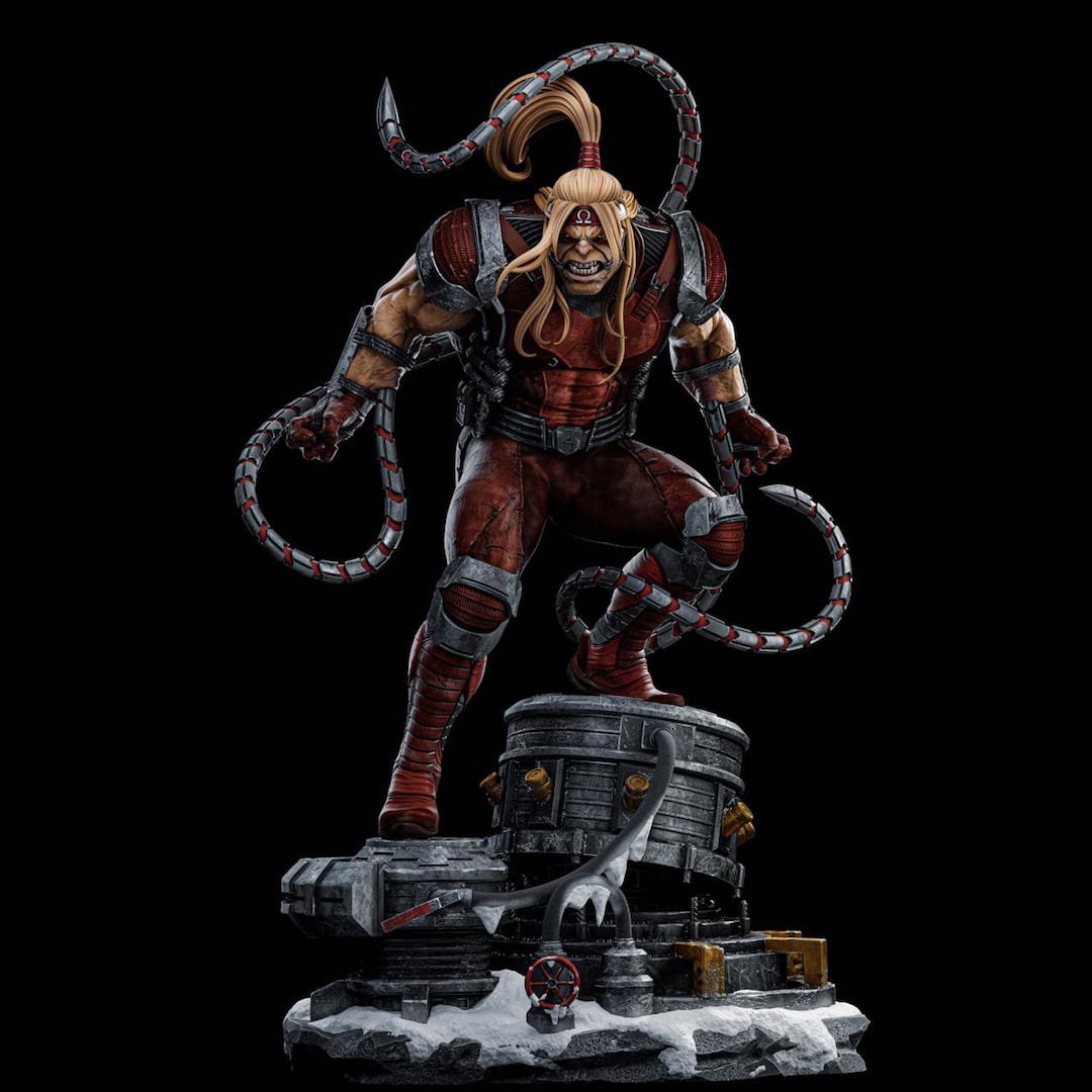 Omega Red – Fanart X-men STL 3D Print File | Fanart Villain Statue ...