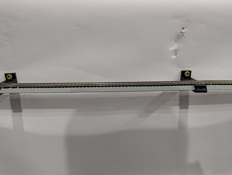 N Scale Model Train Track Wall Mount Complete Room System - Etsy