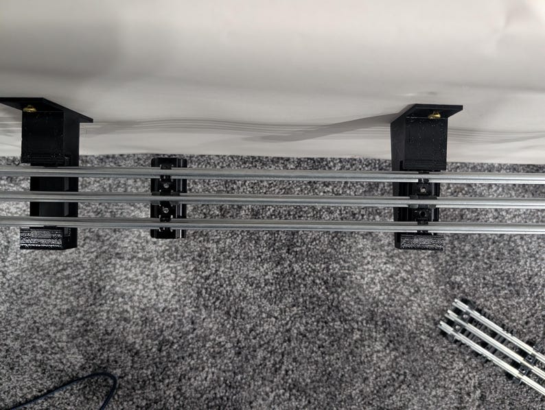 O Scale Model Train Track Wall Mount Complete Room System - Etsy