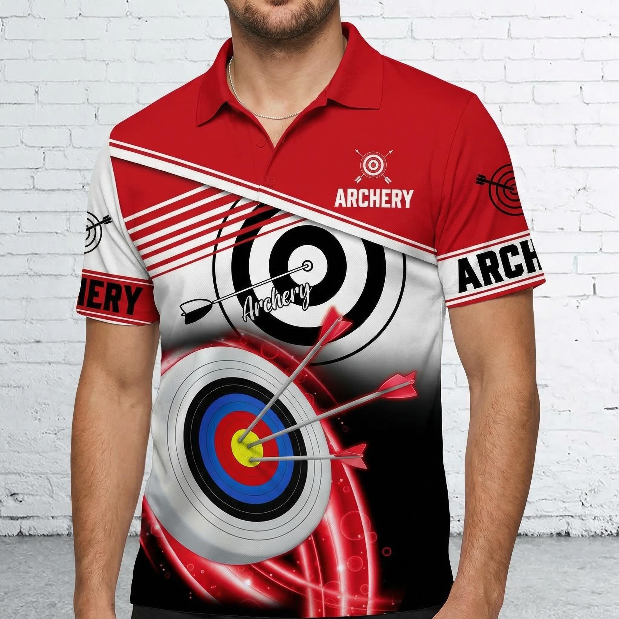 Personalized Archery Polo Shirt, Custom Name Archery Team Uniform - Etsy