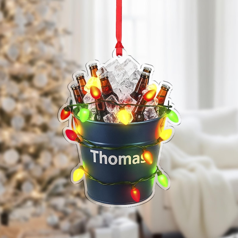 Bar Bucket Ornament - Etsy