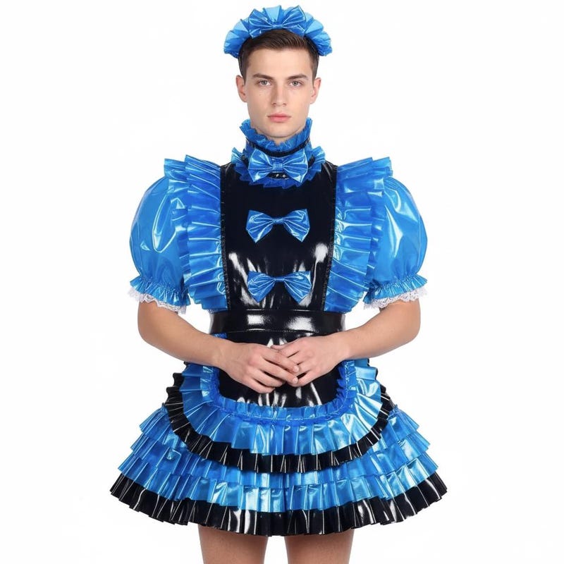 Sissy Pvc Clothing - Etsy UK