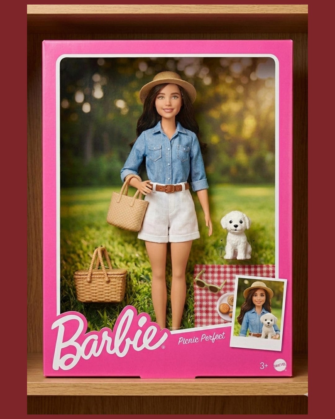 Custom Barbie Doll Template | Personalized Digital Art | Customizable ...