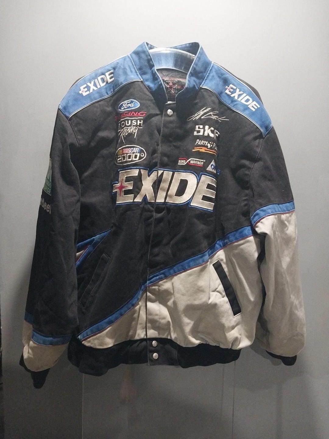 Ford #99 EXIDE Nascar 2000 Pit Jacket Roush Racing Size 3XL - Etsy