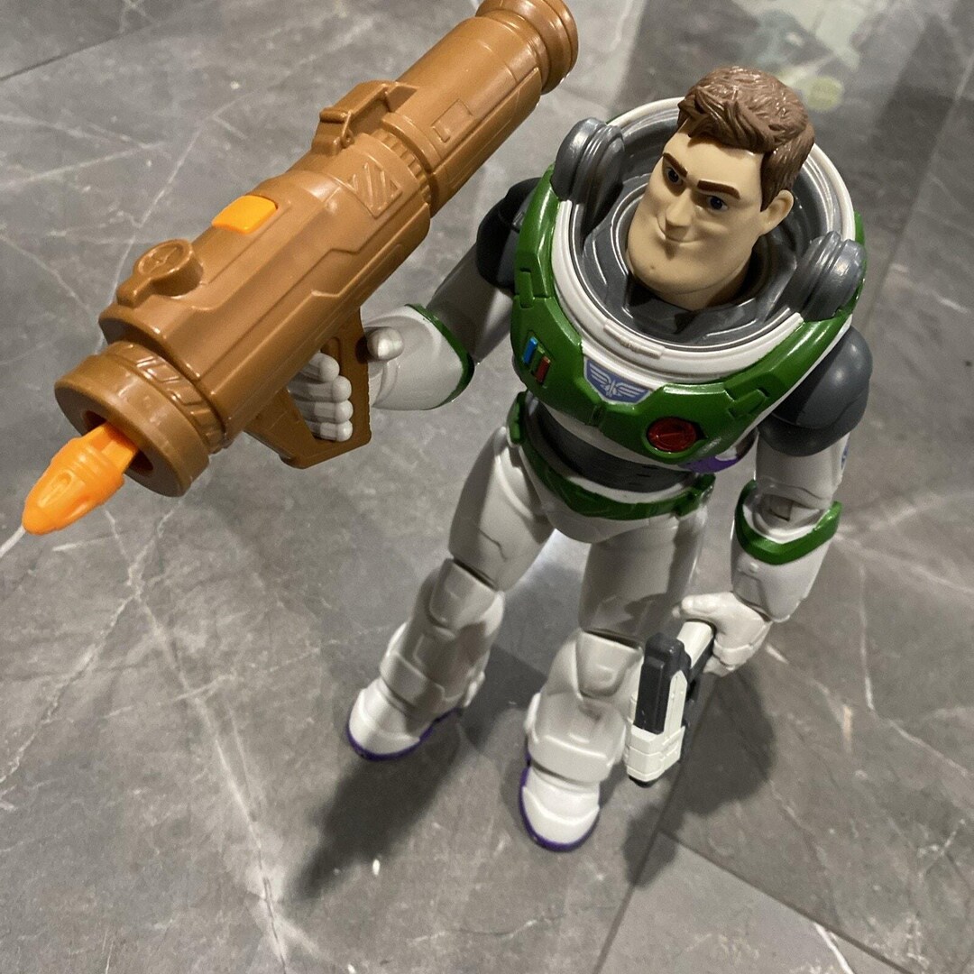 Disney Pixar Lightyear Toys Buzz Lightyear Figure 12in Action - Etsy