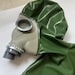 Latex Catsuit Bodysuit With Gas Mask & Back Zipper - Etsy