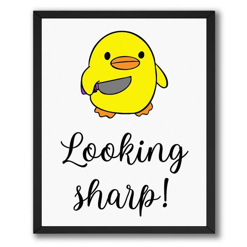Looking Sharp Print - Etsy