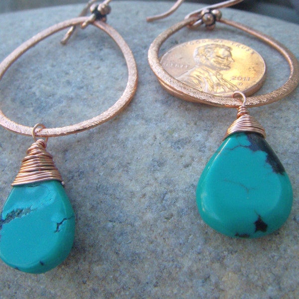 Turquoise and Copper - Etsy