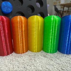 Giant Lite Brite Translucent Pegs 1” (not Acrylic) Set of 25 - Etsy