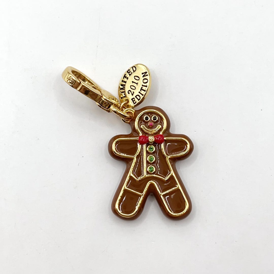 H11-juicy Couture Gingerbread Man Charm - Etsy