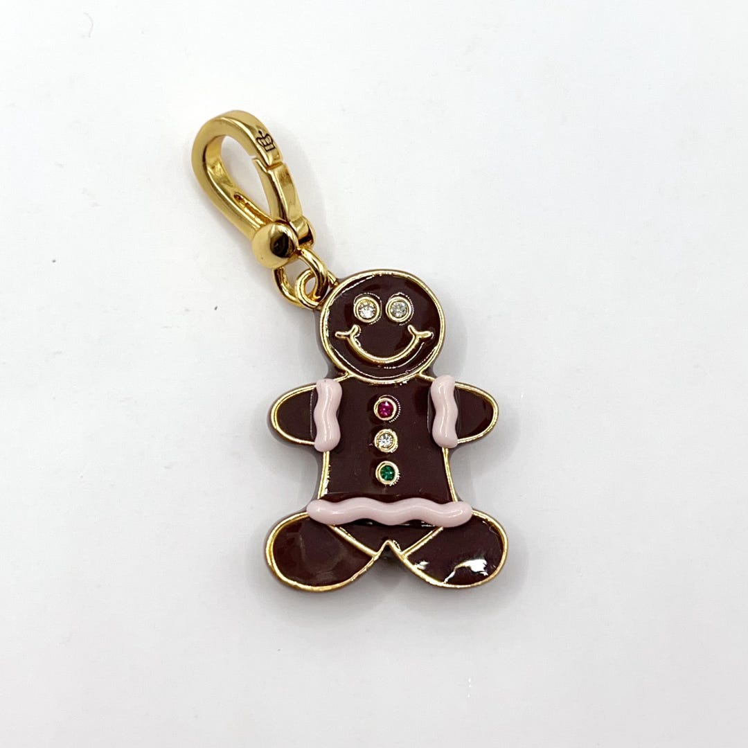 A12-juicy Couture Gingerbread Man Charm - Etsy
