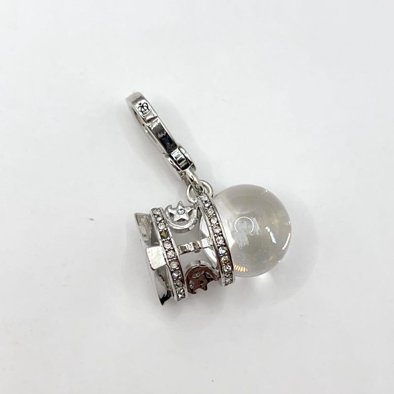 Crystal Ball Charm - Etsy