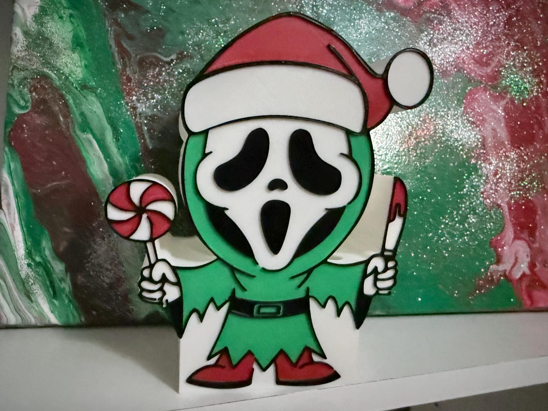 Christmas Horror Soap Holder | 3D Printed Holiday Bathroom Decor - Etsy