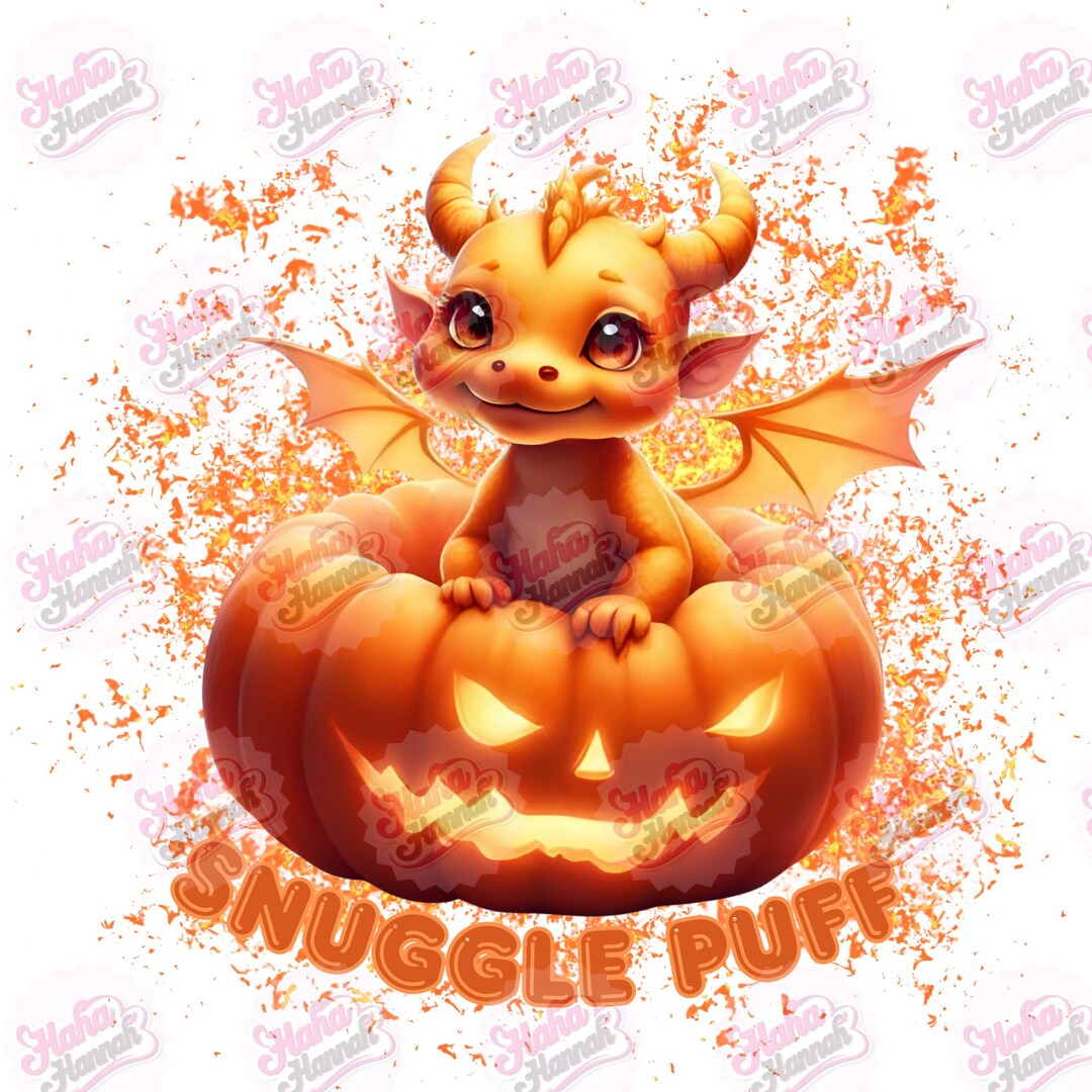 Snuggle Puff Dragon PNG - Digital Download - Etsy