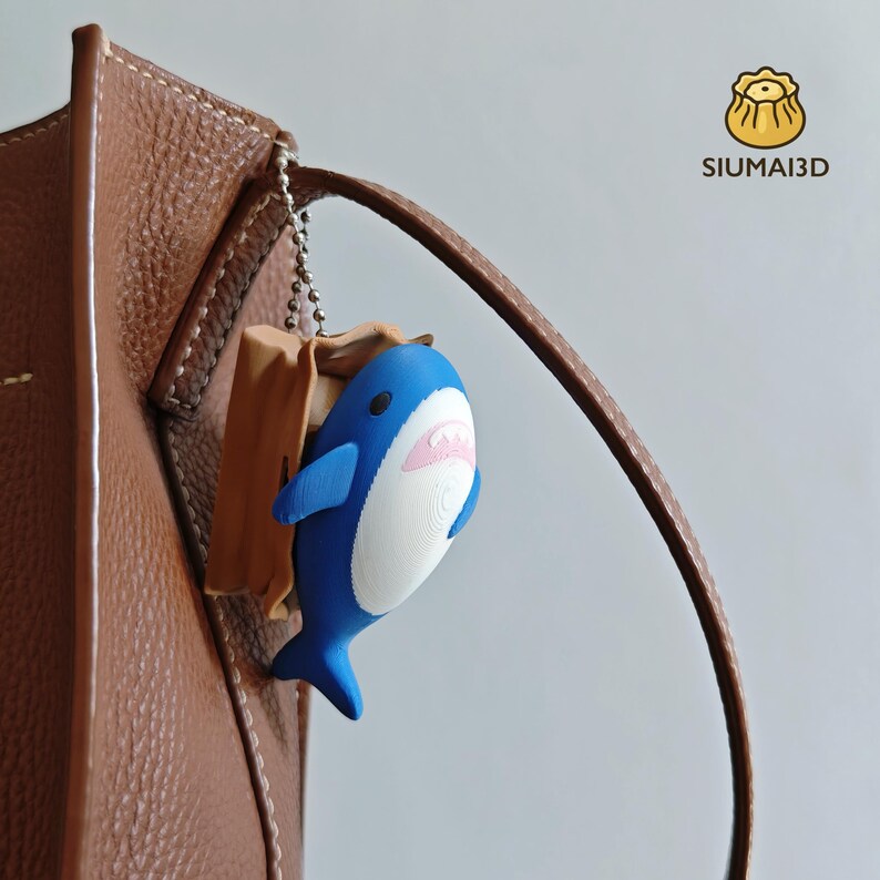 Shark Fidget Clicker Toy – 3D Printed Desk Fidget – Stealth or Clicky ...