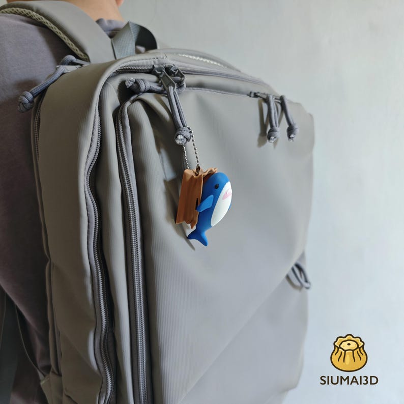 Shark Fidget Clicker Toy – 3D Printed Desk Fidget – Stealth or Clicky ...