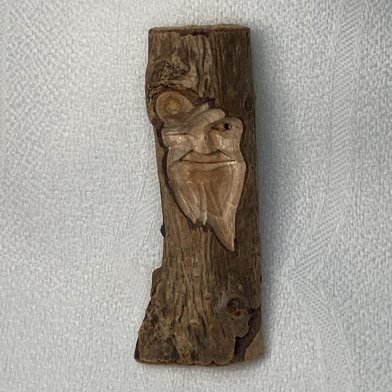 Vintage Carved Gnome - Etsy
