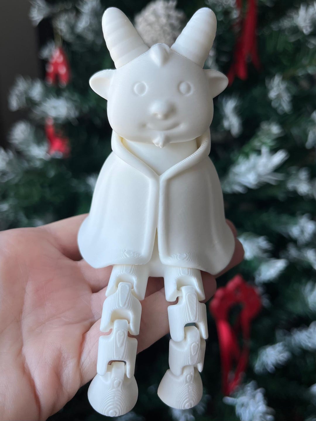 Flexi Goat 3D Model: Articulated Toy STL & 3MF - Etsy