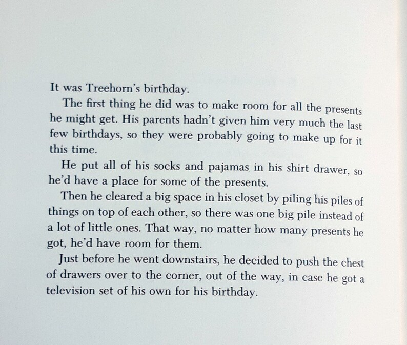 Treehorn's Wish by Florence Parry Heide Illustrated by Edward Gorey ...